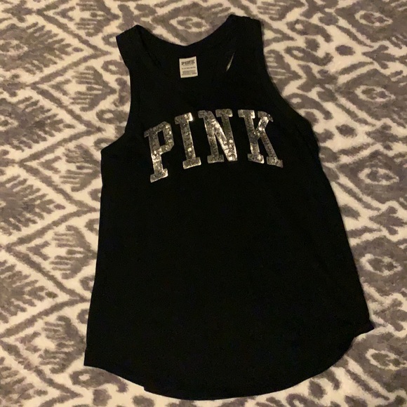 PINK Victoria's Secret | Tops | Vs Pink Razorback Tank | Poshmark